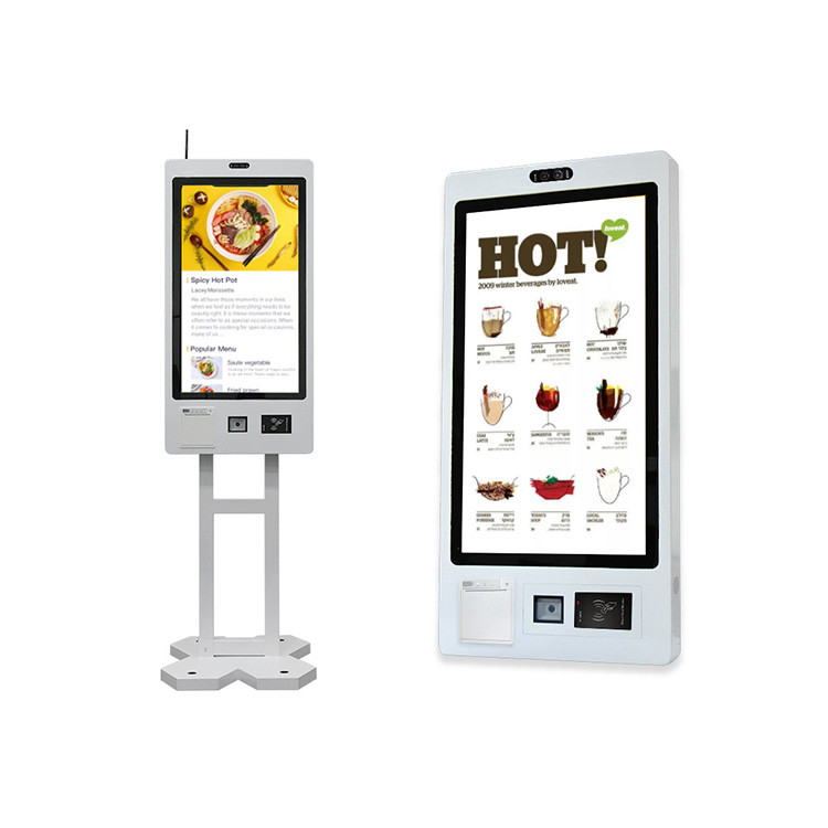 32 Pantalla táctil Comida rápida de autoservicio Quiosco de pedido de ...